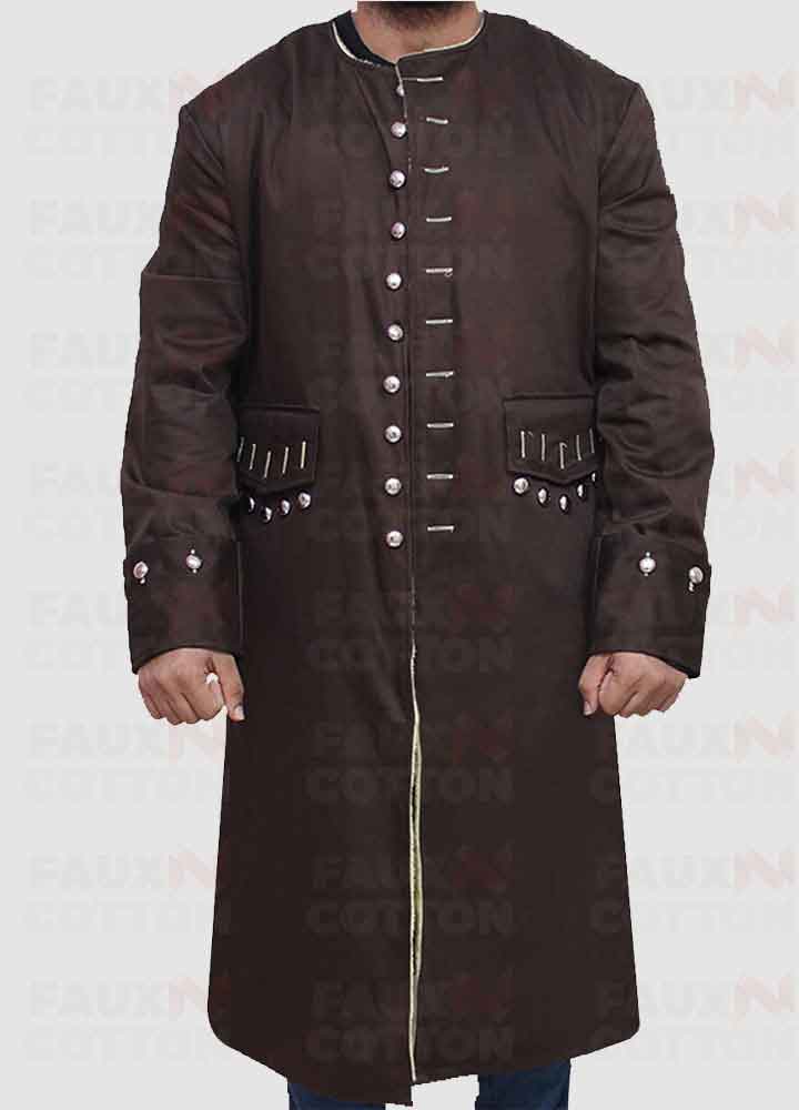 Pirates of The Caribbean Captain Jack Sparrow Jacket | Johnny Depp Coat