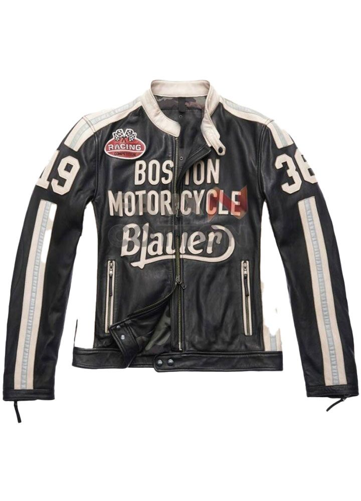 American Night Jeremy Piven Jacket | Boston Blauer Rider Jacket