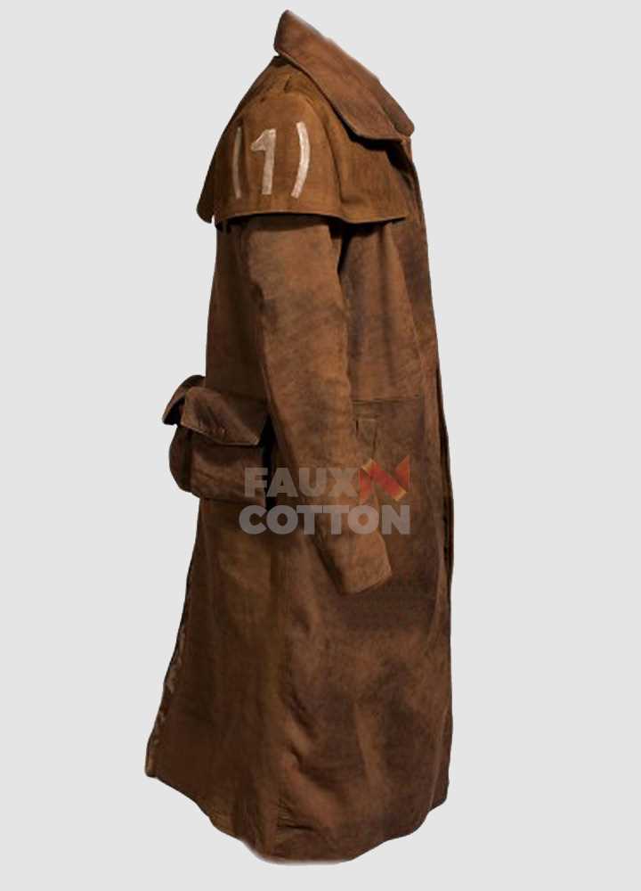 Fallout New Vegas Veteran Ranger Costume Leather Coat