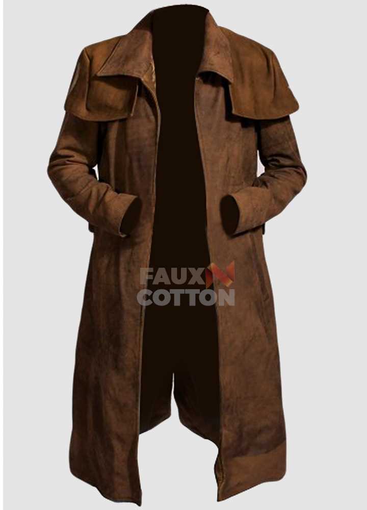 Fallout New Vegas Veteran Ranger Costume Leather Coat