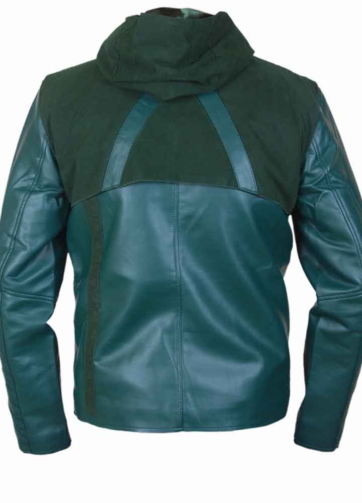 Buy Green Arrow Jacket | With Removable Hood Jacket
