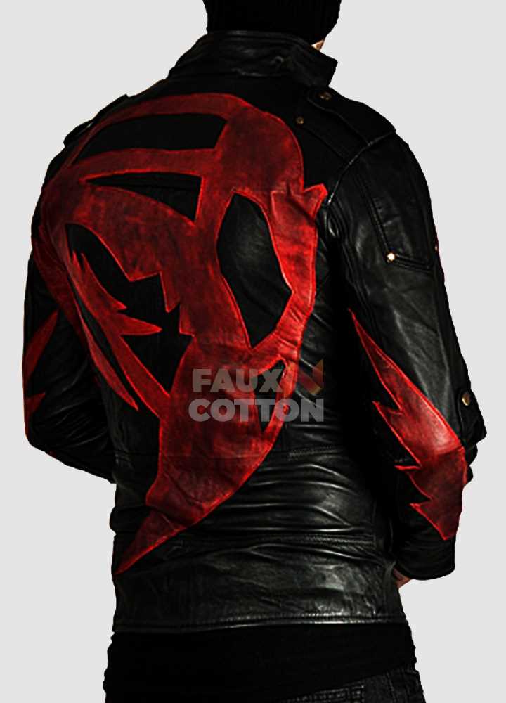 Prototype 2 James Heller Sgt Leather Jacket Costume For Men