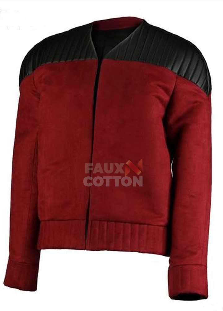 Sale! $105 Captain Picard Star Trek Next Generation Red Jacket