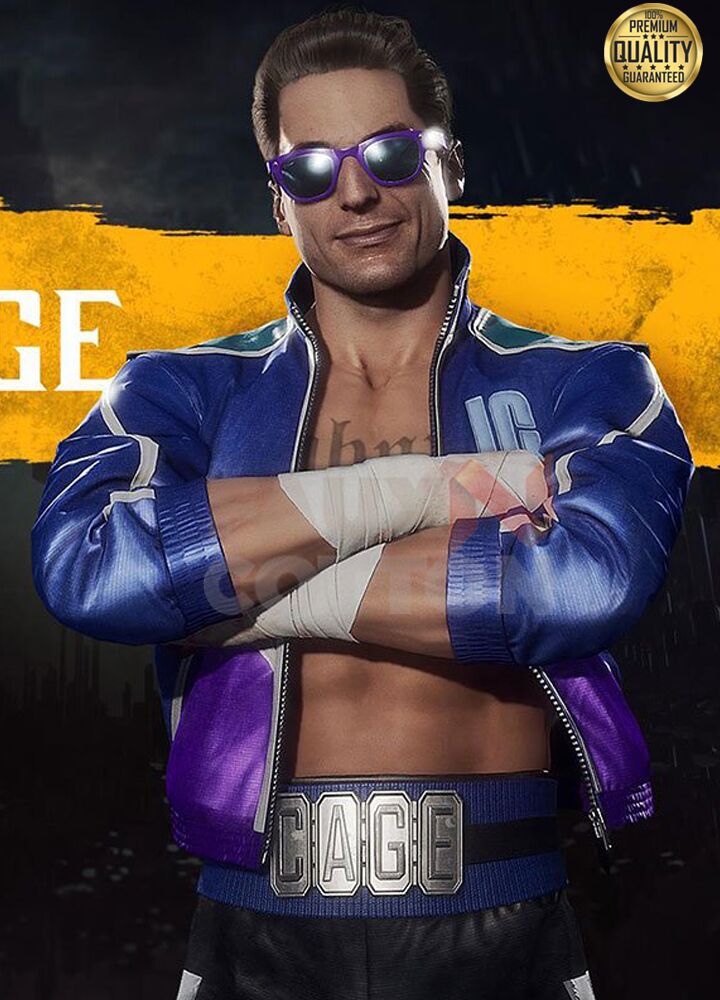 Mortal Kombat 11 Johnny Cage Leather Jacket