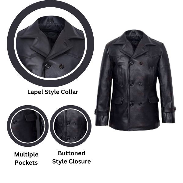 German Kriegsmarine U Boat Jacket | German Submarine Leather Coat